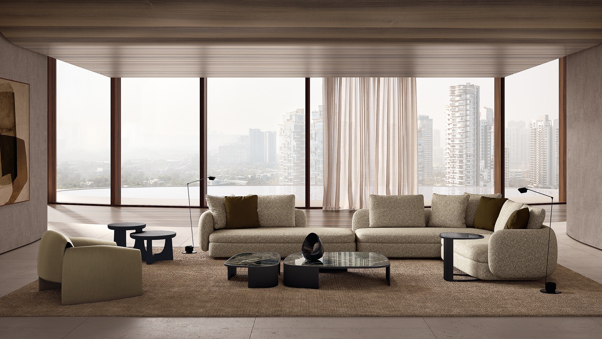 SAINT-GERMAIN, Modular sofas | Poliform