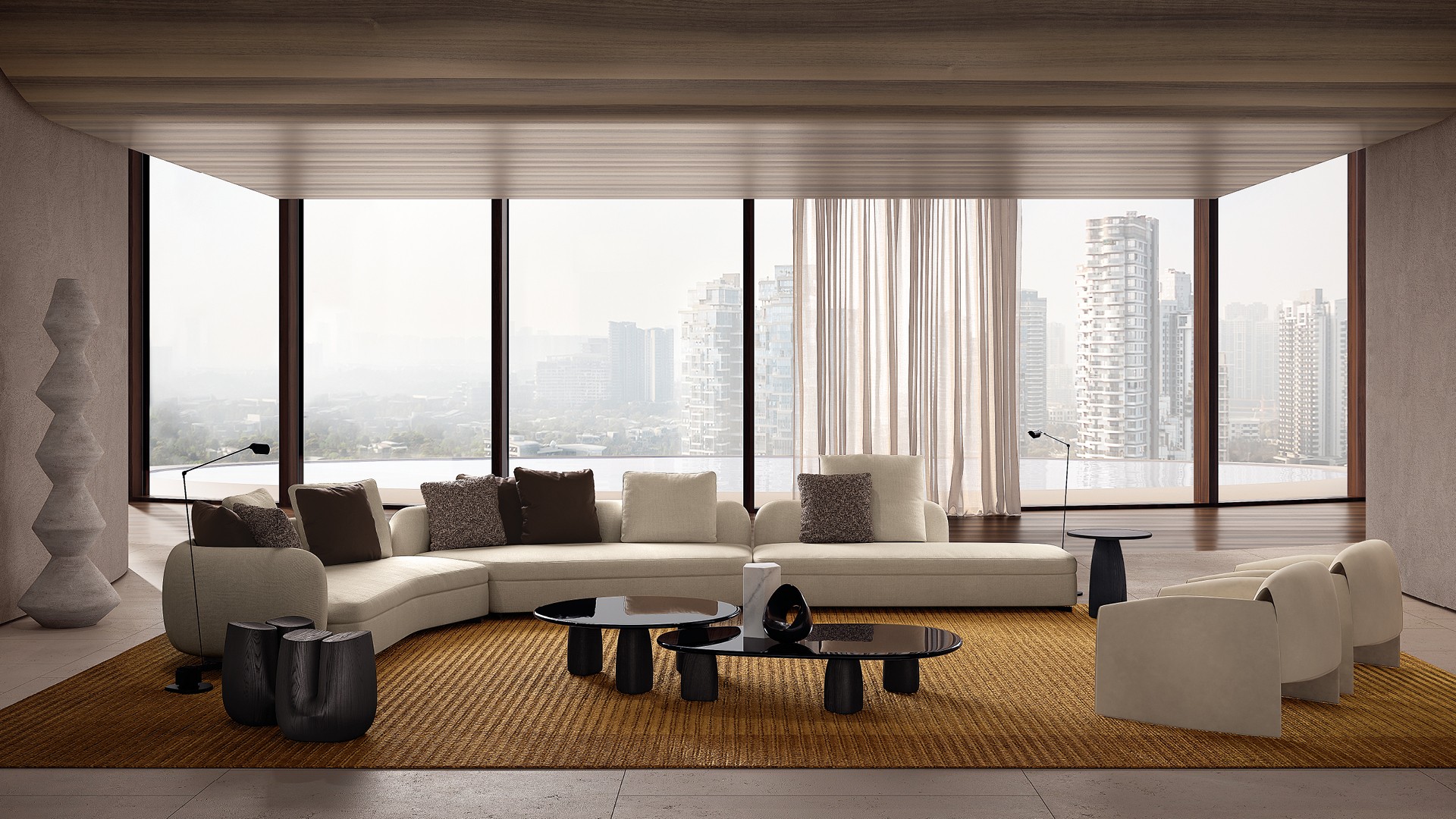 SAINT-GERMAIN, Modular sofas | Poliform