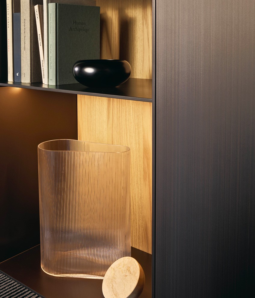 CODE, Модульные системы гостиной di design | Arredamento moderno Poliform