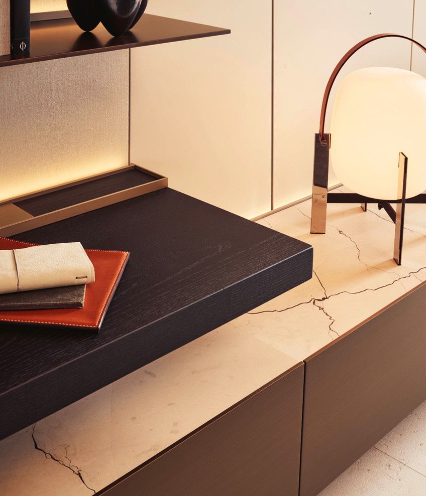 CODE, Модульные системы гостиной di design | Arredamento moderno Poliform